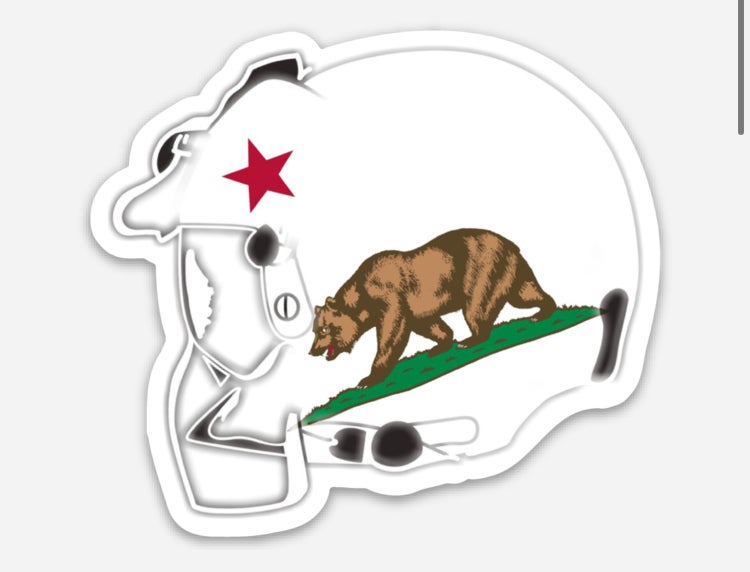Flag Helmet Stickers – Crashaxeco