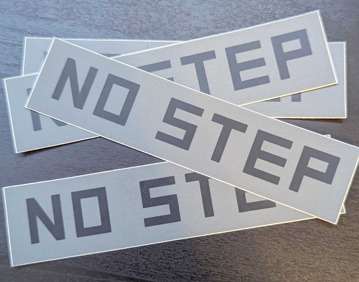 No Step Sticker – Crashaxeco